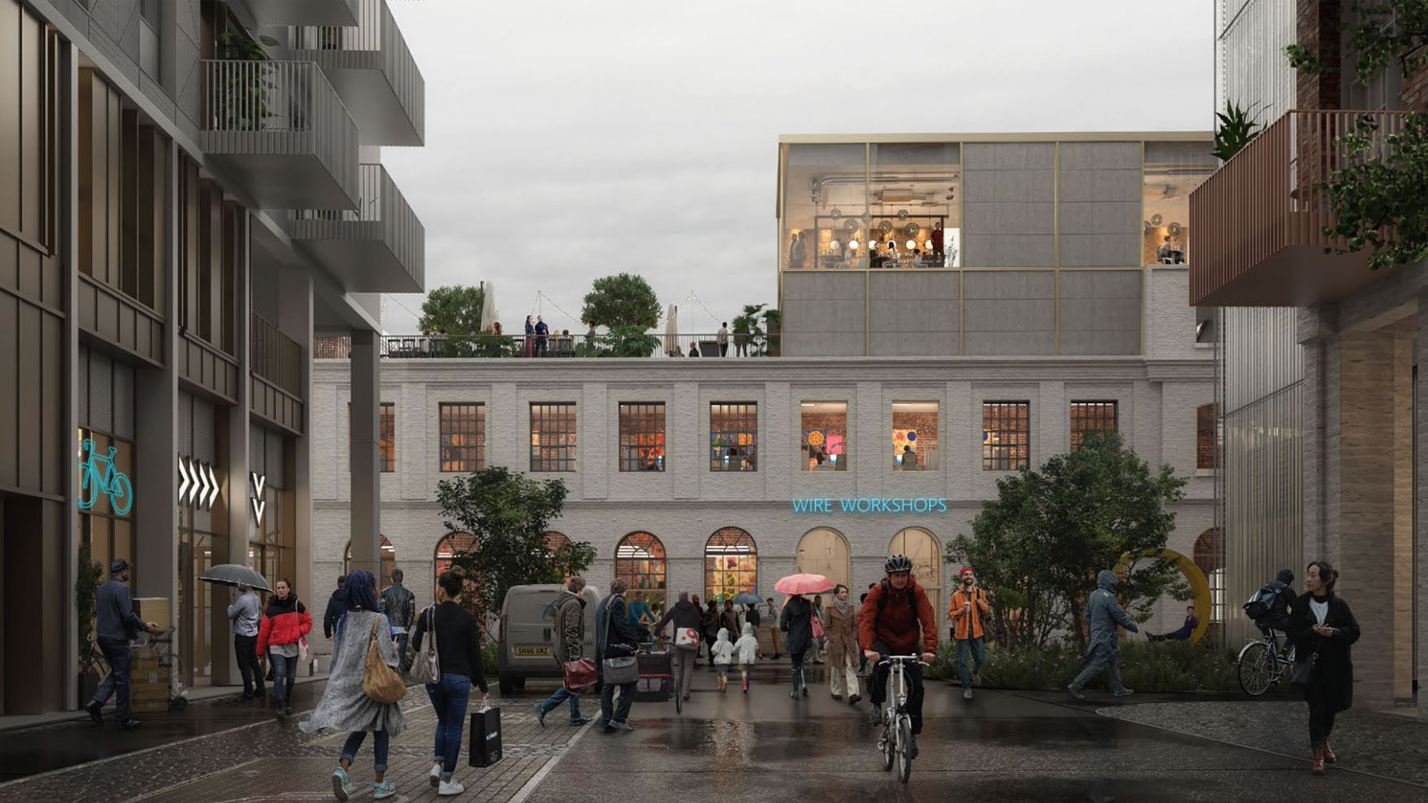 Faraday Works: Plans for new homes by the Thames Barrier reworked again ...