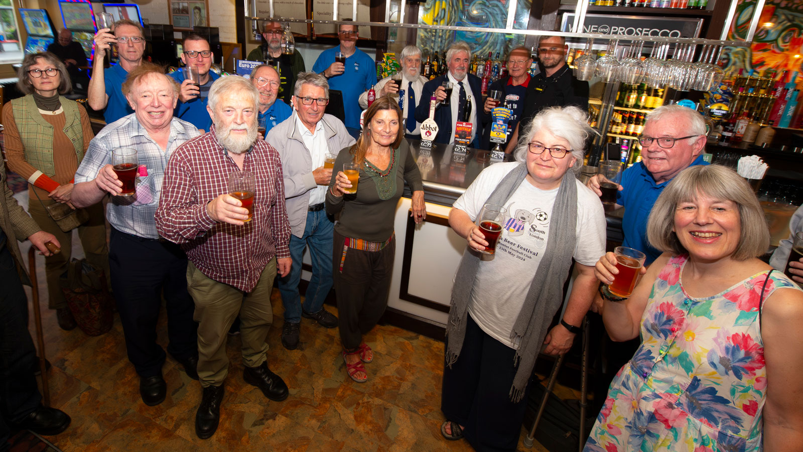 Cheers! Beer lovers raise a glass to SE London Camra's 50th anniversary ...