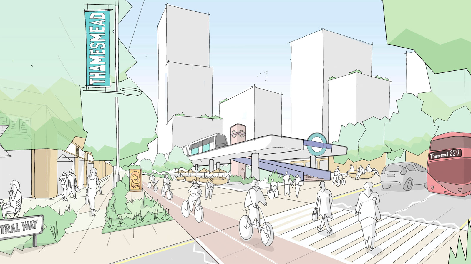 DLR to Thamesmead finally confirmed - but government's contribution is ...